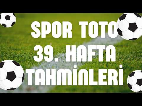Spor Toto 39. Hafta Tahminleri | AVRUPA ALEV ALEV! | #sportoto #sportotoiddaatahminleri