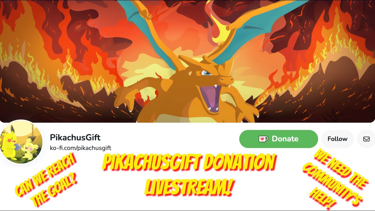 PikachusGift Donation Stream! #pokemon #pokemontcg #pokemoncardopening ...
