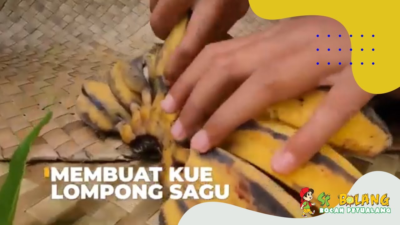 Membuat Kue Lompong Sagu | SI BOLANG (17/01/23) - YouTube