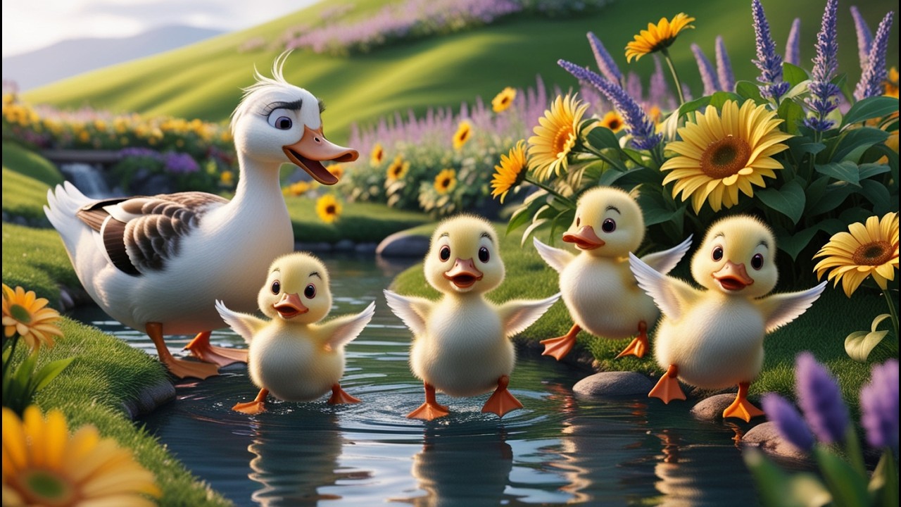 Five Little Ducks - Quack Quack Quack! 🦆🐥 #nurseryrhymes #kidssongs ...