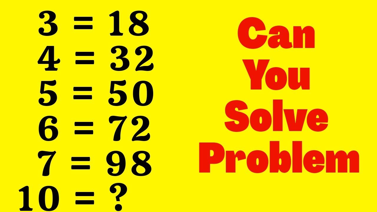 3 18 4 32 10 Viral Math Learn And Puzzle Solved YouTube