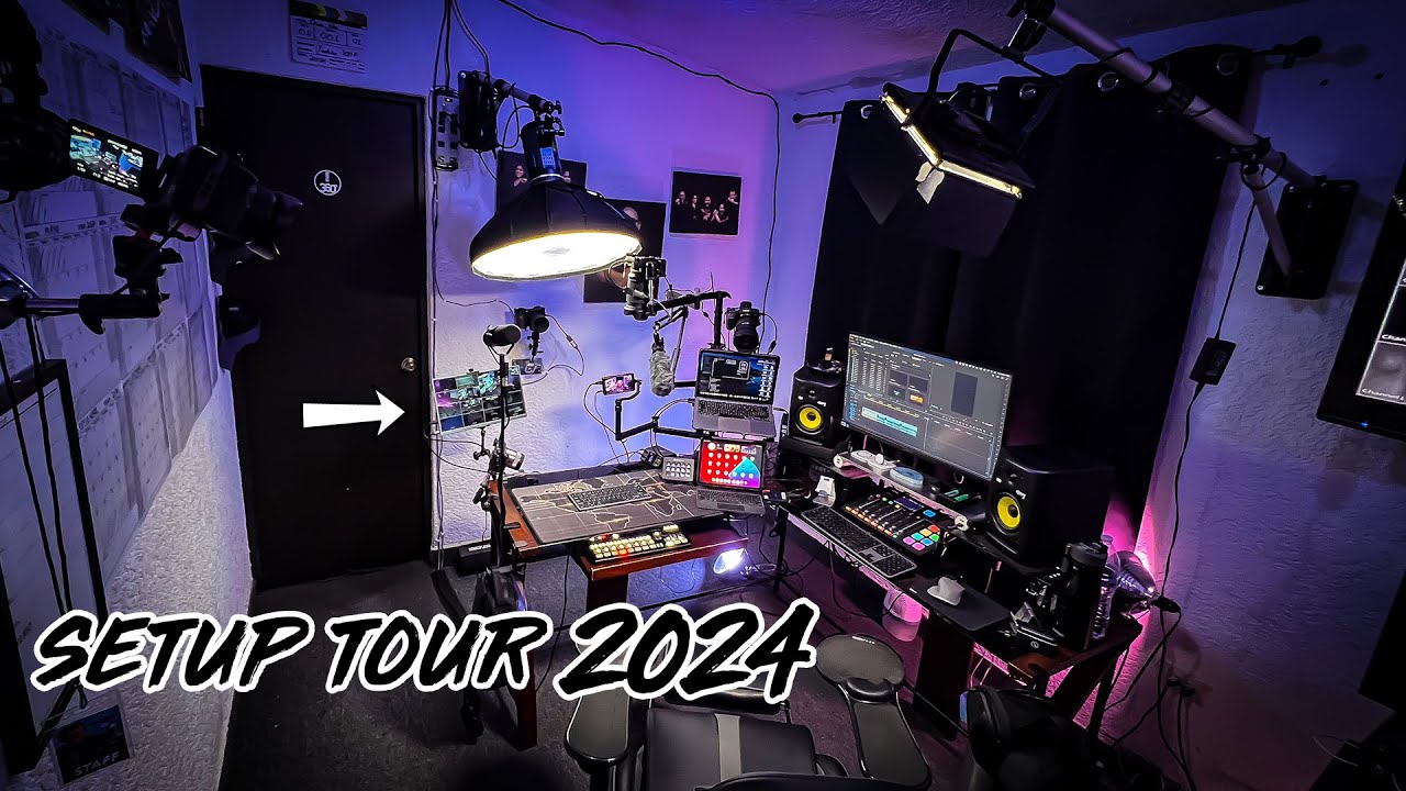 Setup Tour 2024 para Crear Contenido - YouTube