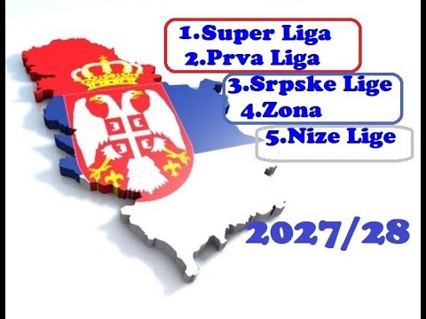 Serbian from the Super League to the lowers leagues 2027-2028 - YouTube