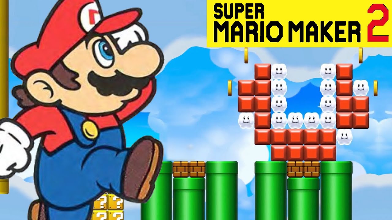 Super Mario Maker 2: SMG2: Supermassive Galaxy Showcase - YouTube