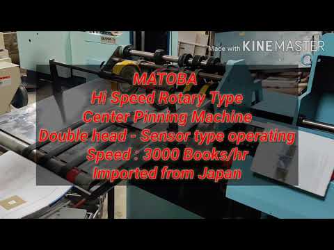 MATOBA - Double Head Centre Pinning Machine - GANESHA IMPEX, Chennai ...