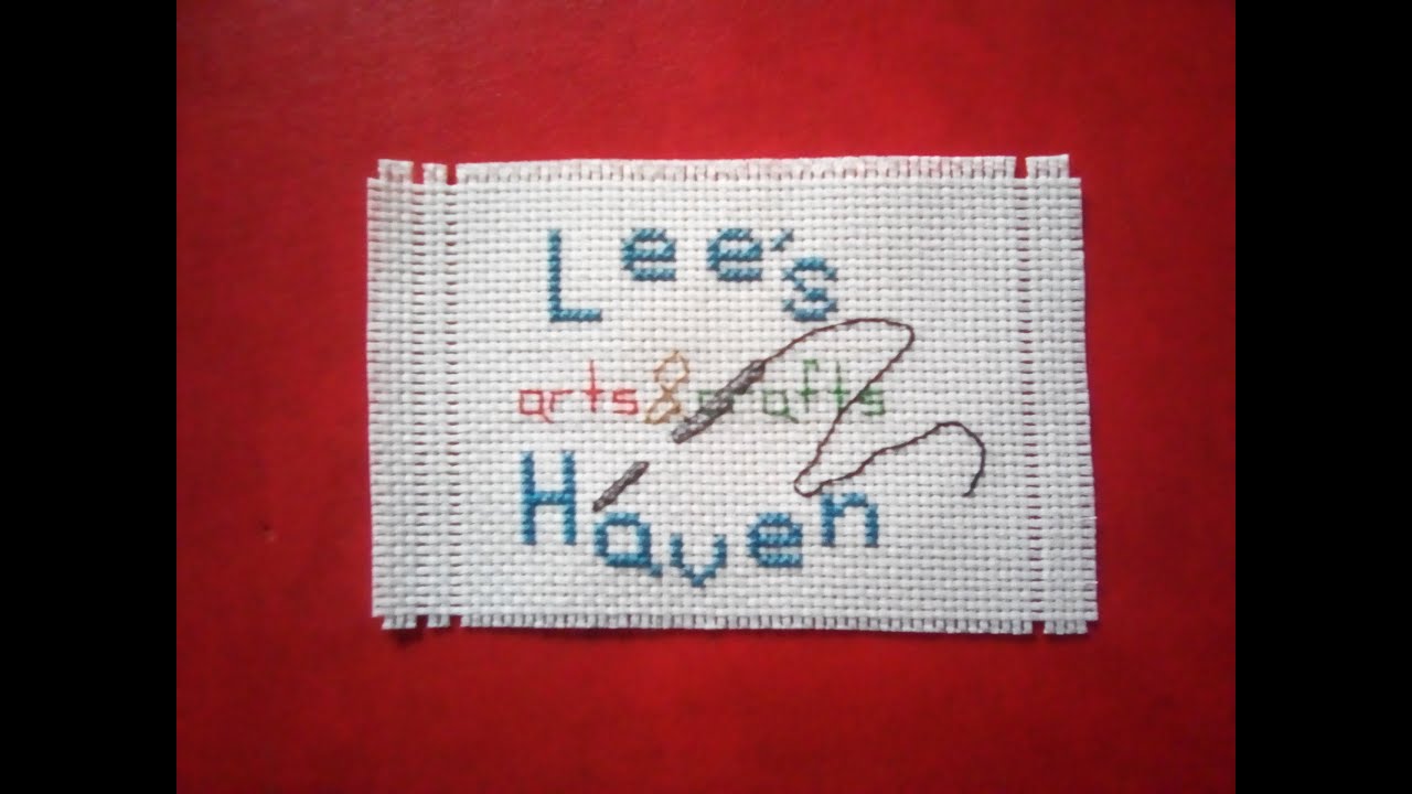 Creating Profile Photo Pt. 1 in cross stitch - YouTube