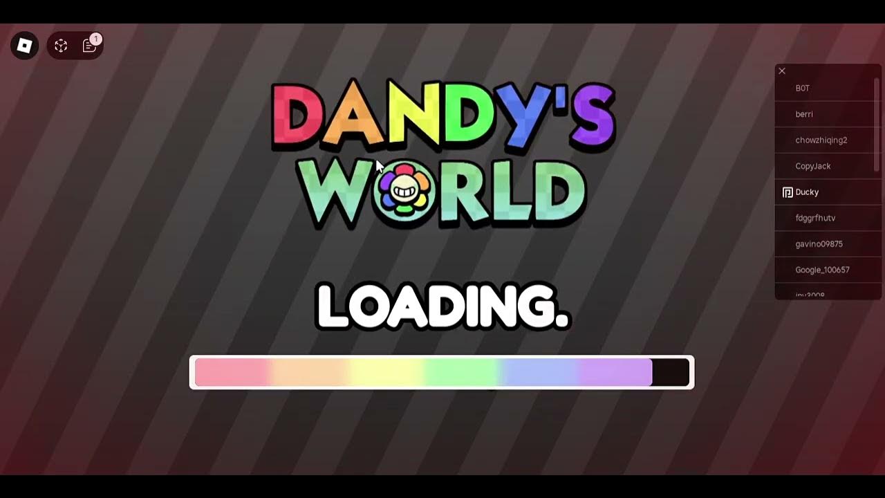 Main game roblox dandy world - YouTube
