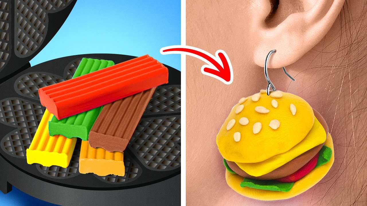 Incredible Polymer Clay Crafts || Easy DIY Jewelry and Decor Ideas ...