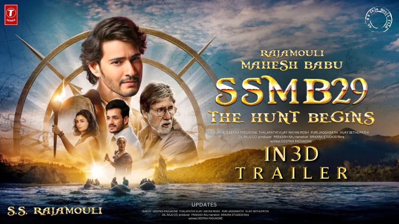 S S Rajamouli's #SSMB29 - Official Trailer | Mahesh Babu | Akhil ...