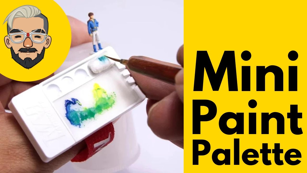 Check Out This Cute Mini Paint Palette! - YouTube