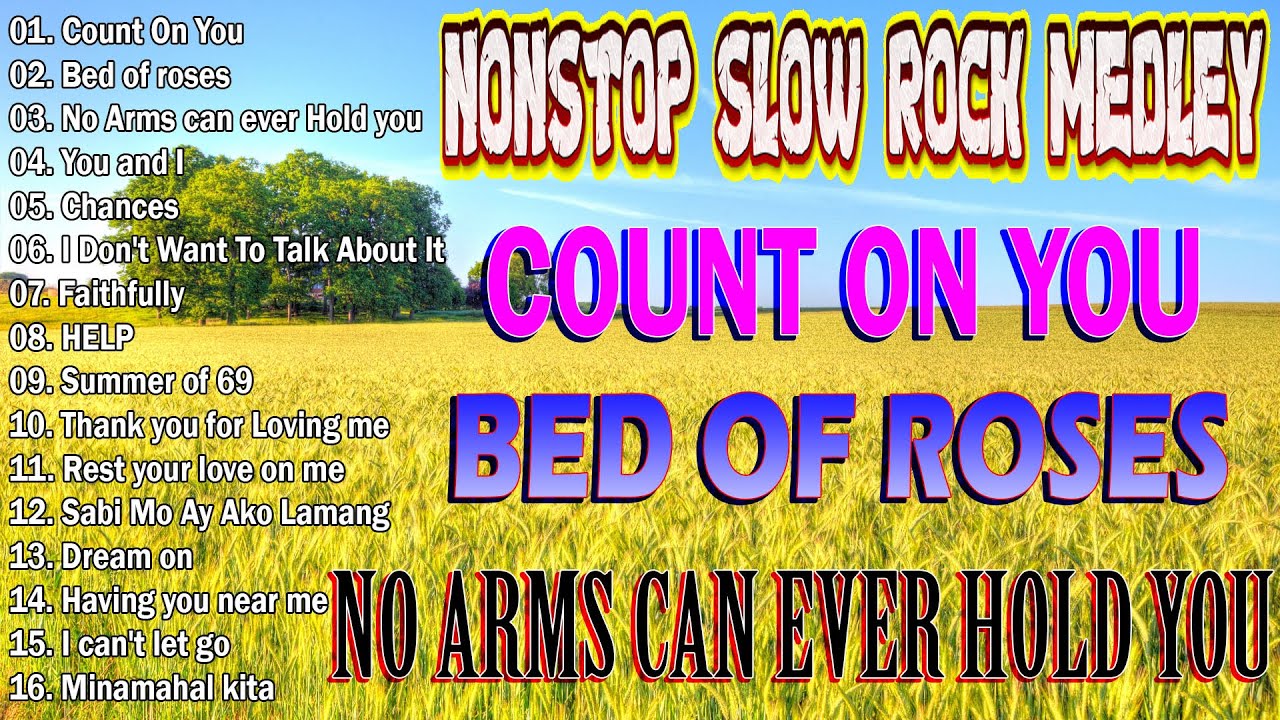 Nonstop Slow Rock Medley - Count On You - Emerson Condino Nonstop ...
