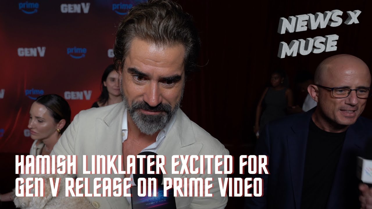 Hamish Linklater Excited For Gen V Release on Prime Video - YouTube