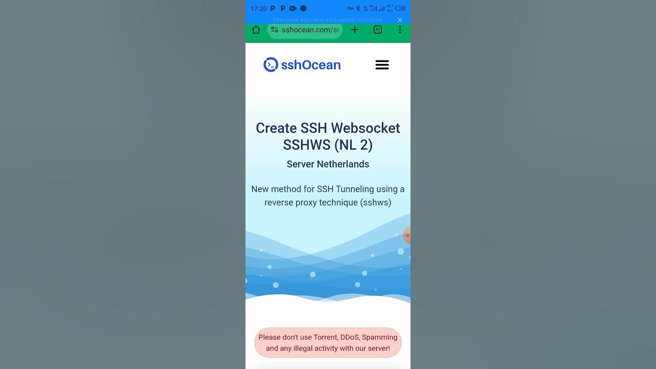 Como configurar e criar conta SSH no HTTP Injector - YouTube