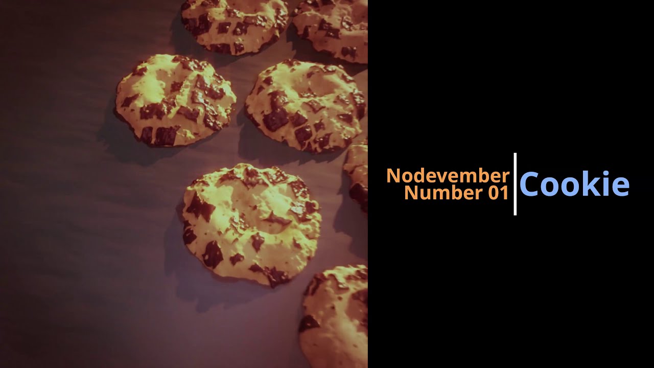 Nodevember 01 Cookie - YouTube