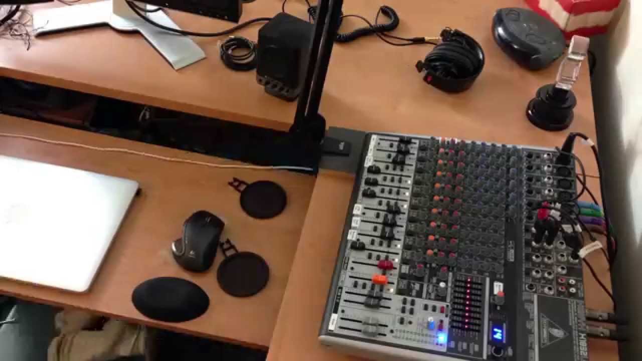 Studio Setup Time Lapse - The Audacity to Podcast - YouTube