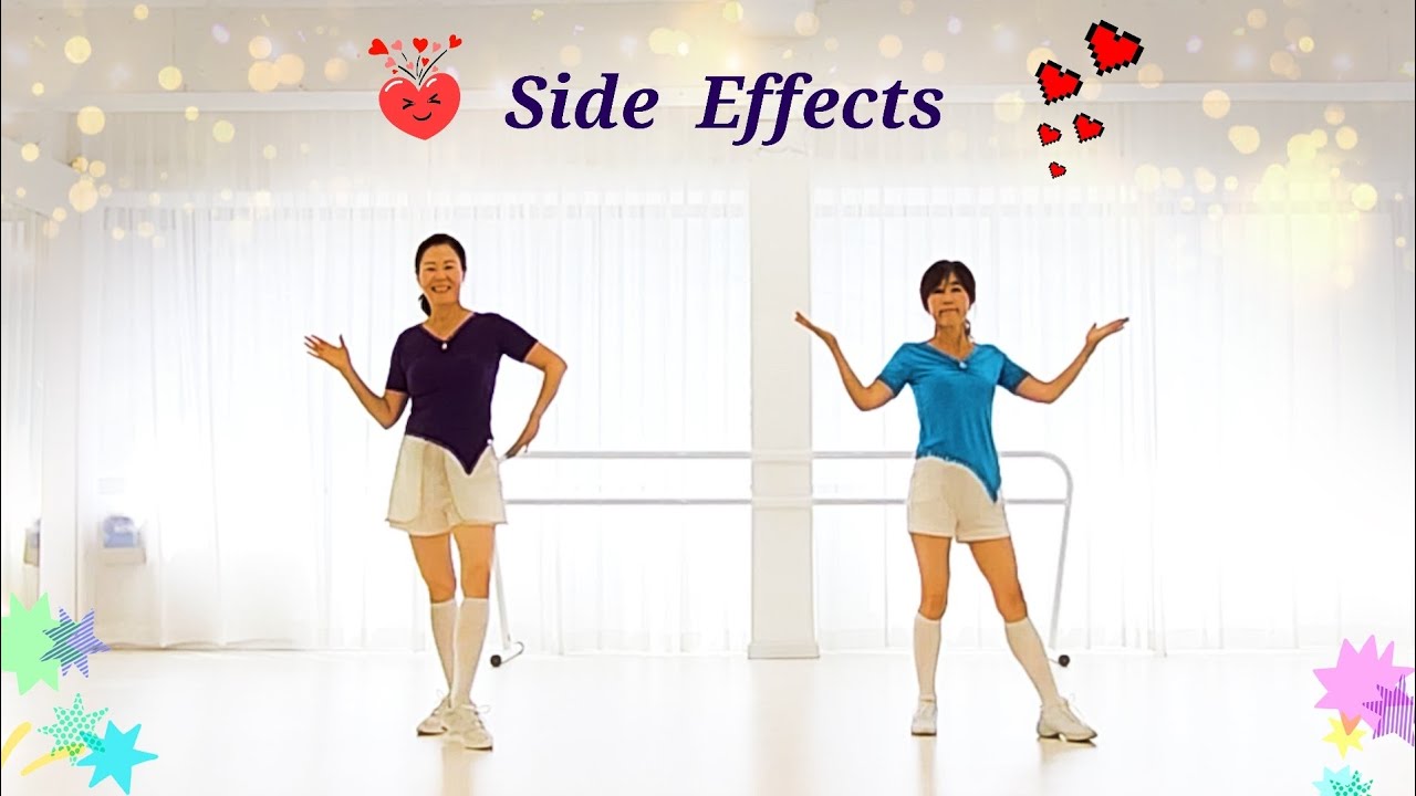 Side Effects Linedance/ Easy Intermediate/Choreo : Ria Vos (NL) #크리스탈라인댄스 #민라인댄스코리아 #대구2지부 - YouTube