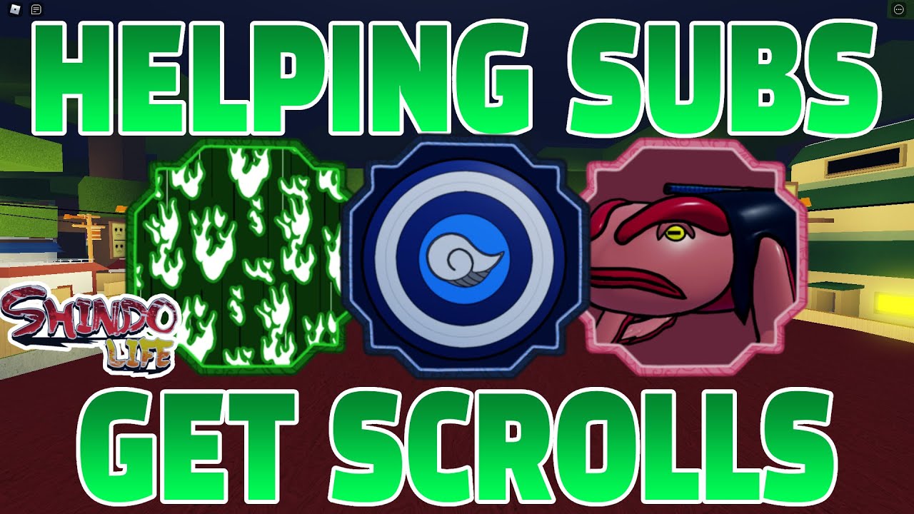 Scroll Hunting Shindo Life | Roblox Shindo Life - YouTube