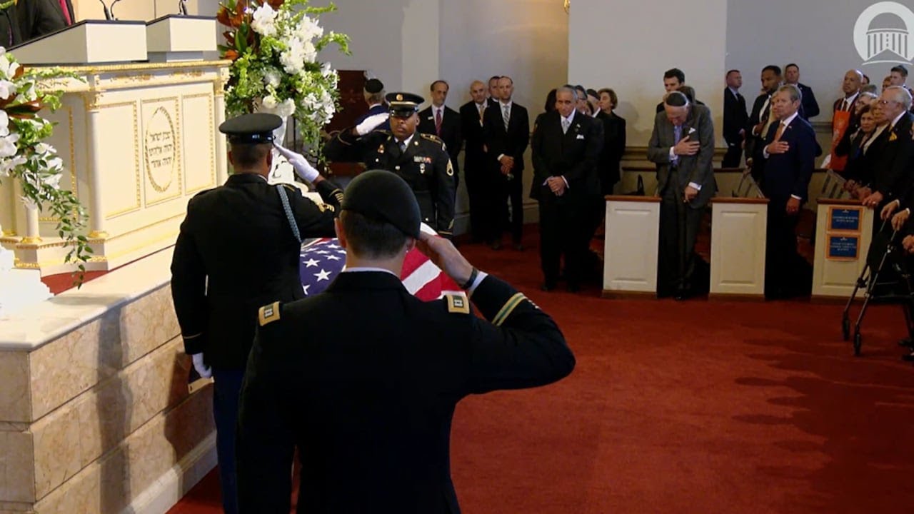 Funeral services held for Home Depot co-founder Bernie Marcus - YouTube