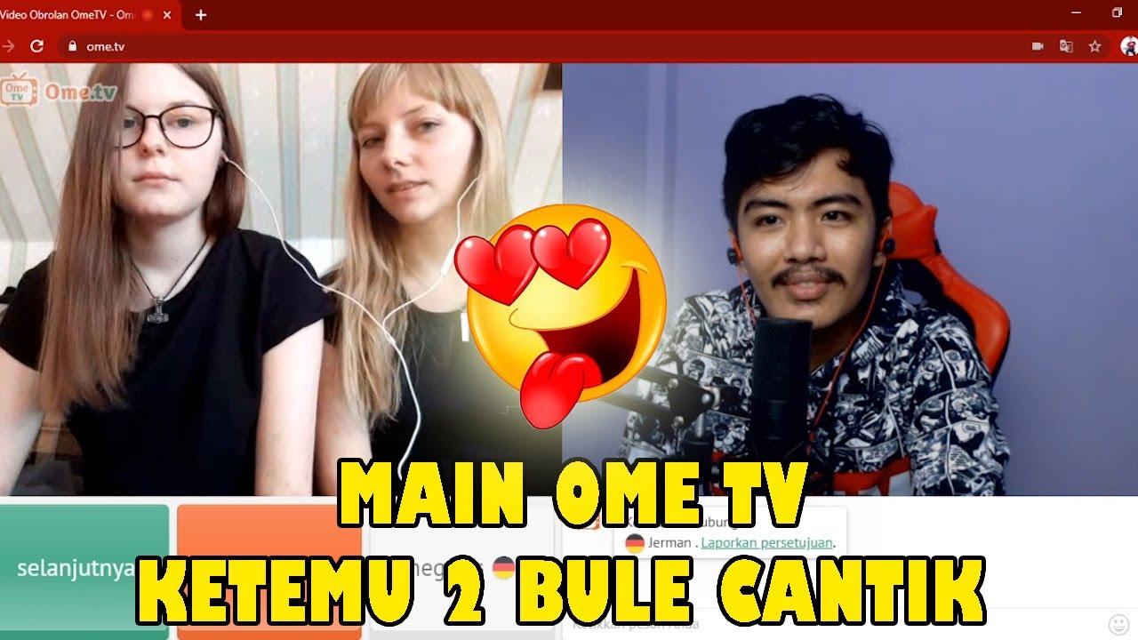 MAIN OME TV KETEMU 2 CEWEK BULE CANTIK AUTO SALTING WKWKWKWK - YouTube