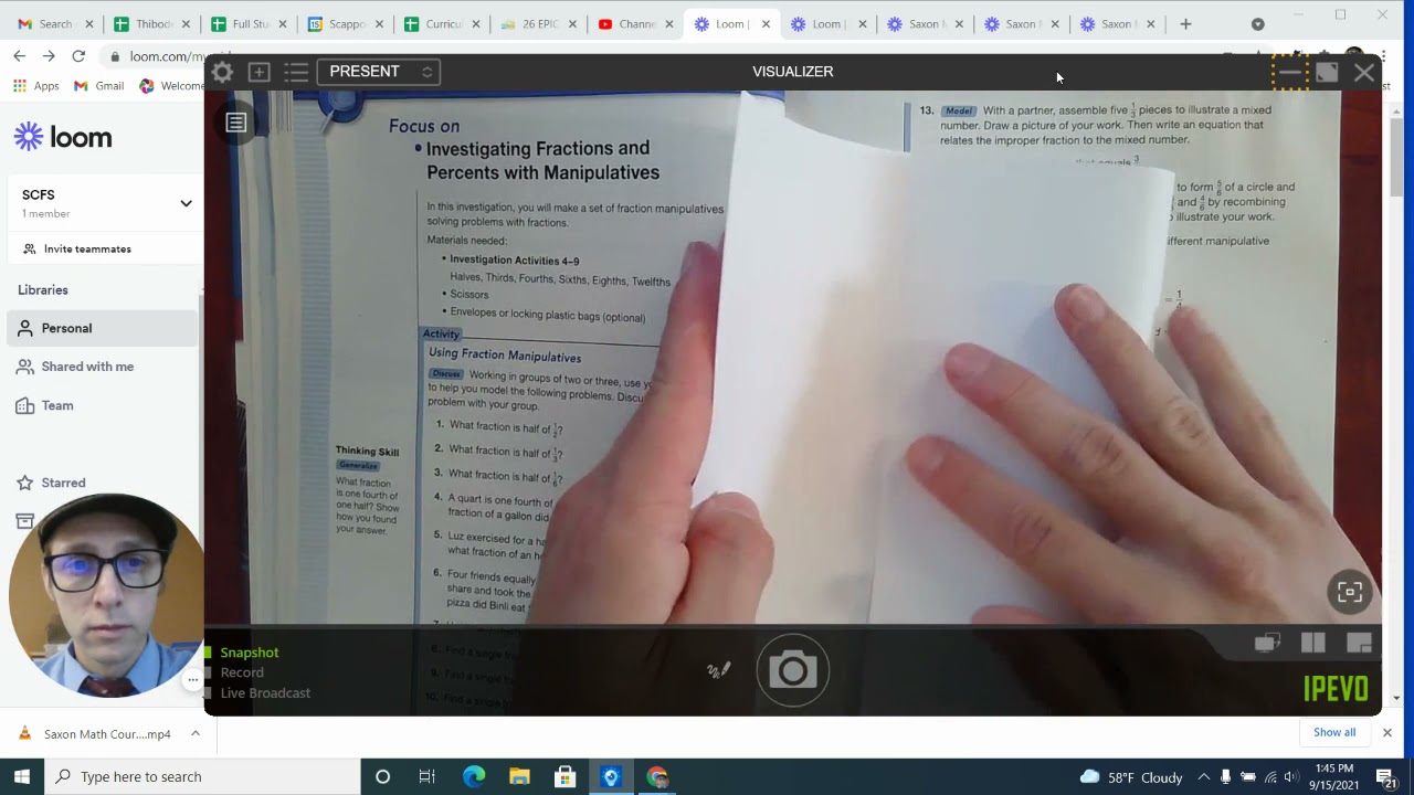 Saxon Math Course 2 Investigation 1 - YouTube