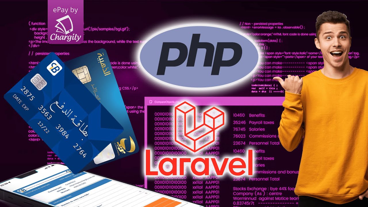 Chargily ePay Gateway integration to "Php Laravel" ربط منصة الدفع ...