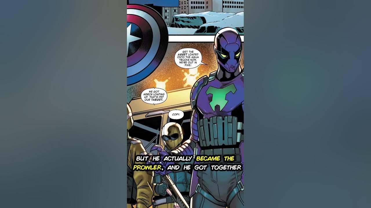 What Happened When Miles Morales Became Captain America Shorts Youtube
