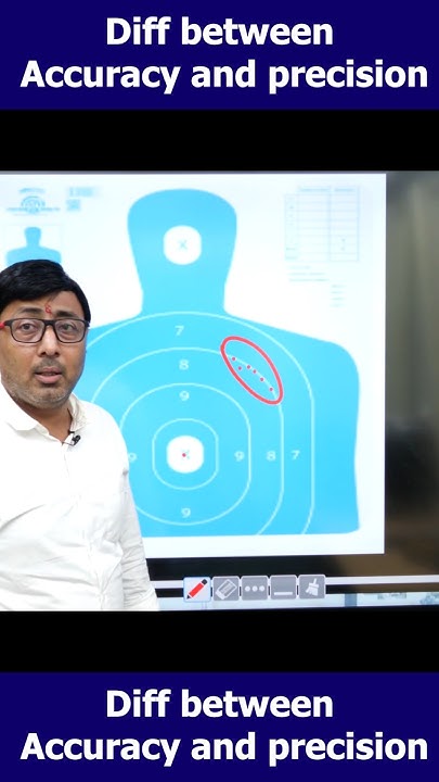 Diff between Accuracy and precision.. #ytshorts #youtube - YouTube