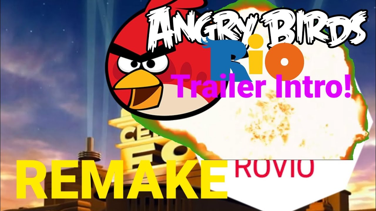 Angry Birds Río Trailer Intro Remake! - YouTube