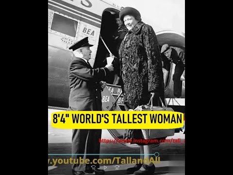 8'4 Tall Woman Katja Van Dyk was World's Tallest Woman