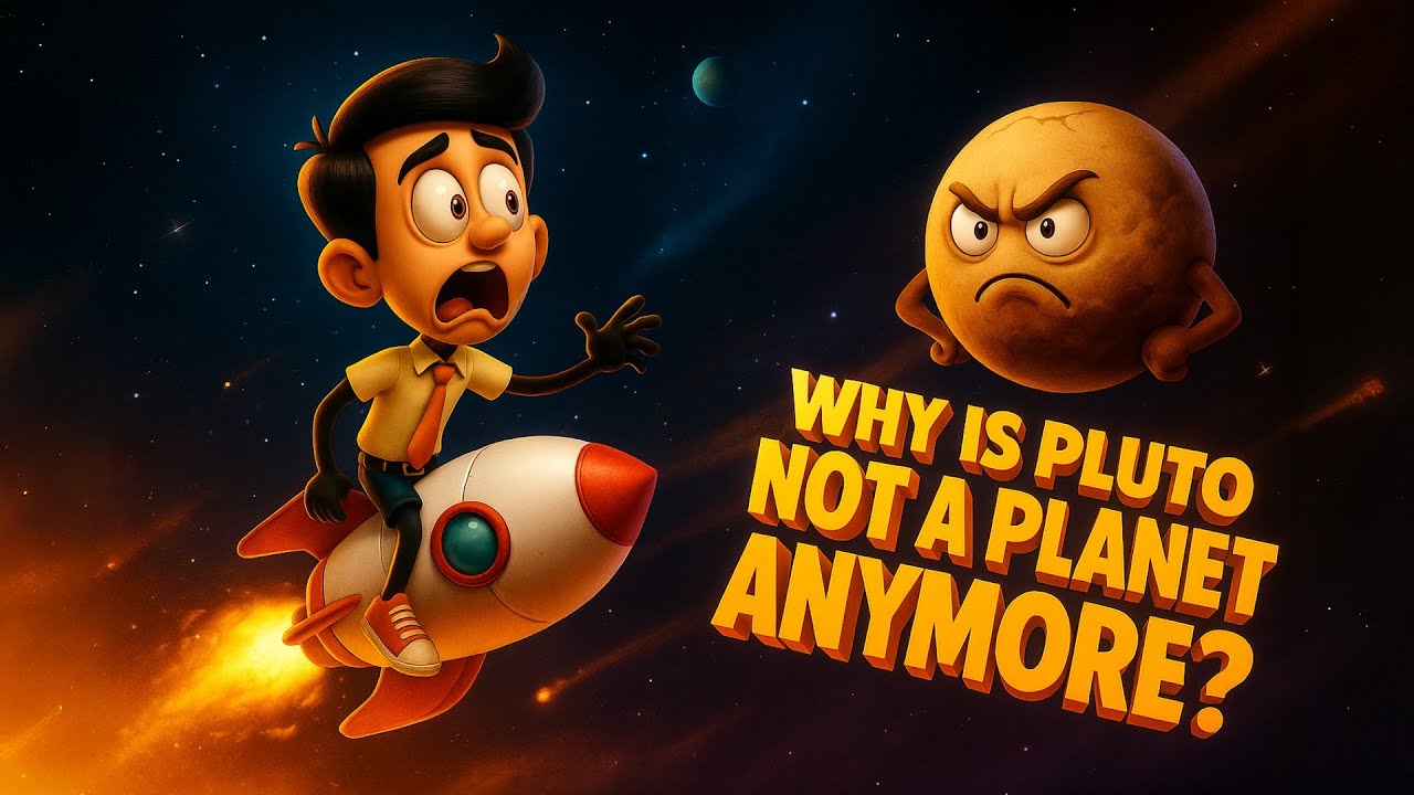 Why is Pluto Not a Planet anymore? | #aumsum #kids #cartoon #science ...
