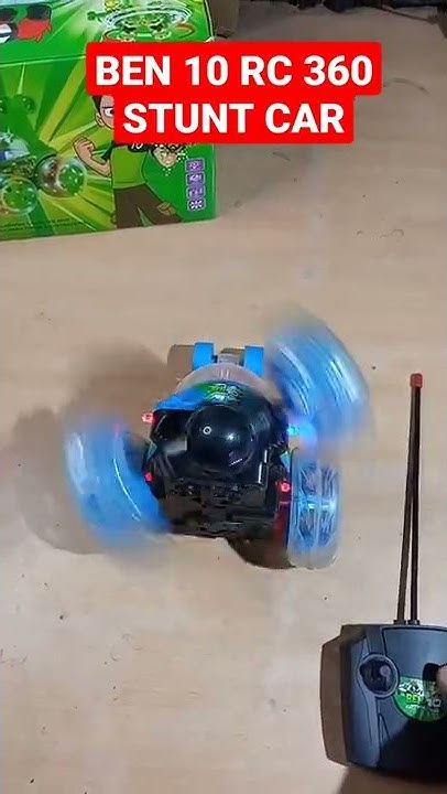 बेन 10 रिमोट कंट्रोल स्टंट कार BEN 10 RC 360 STUNT CAR - YouTube