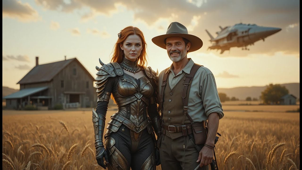 The Alien Warrior Laughed at the Farmer—Until He Defeated Her Without ...