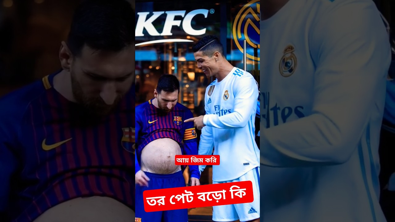 Why is your stomach fat? #messi #cr7 #shortvideo viral short #trending ...