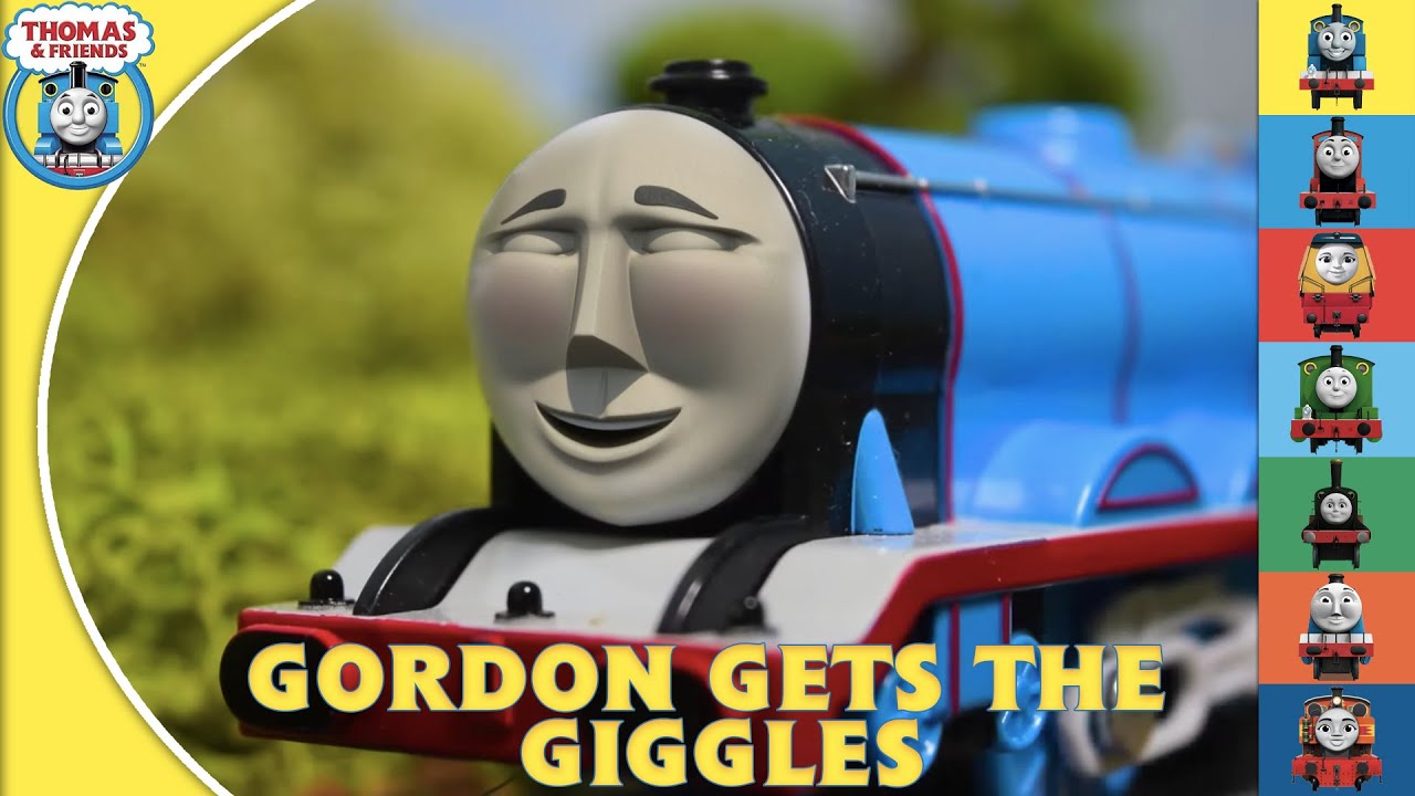 Gordon Can't Stop! | Gordon Gets The Giggles | Thomas & Friends | Kids ...