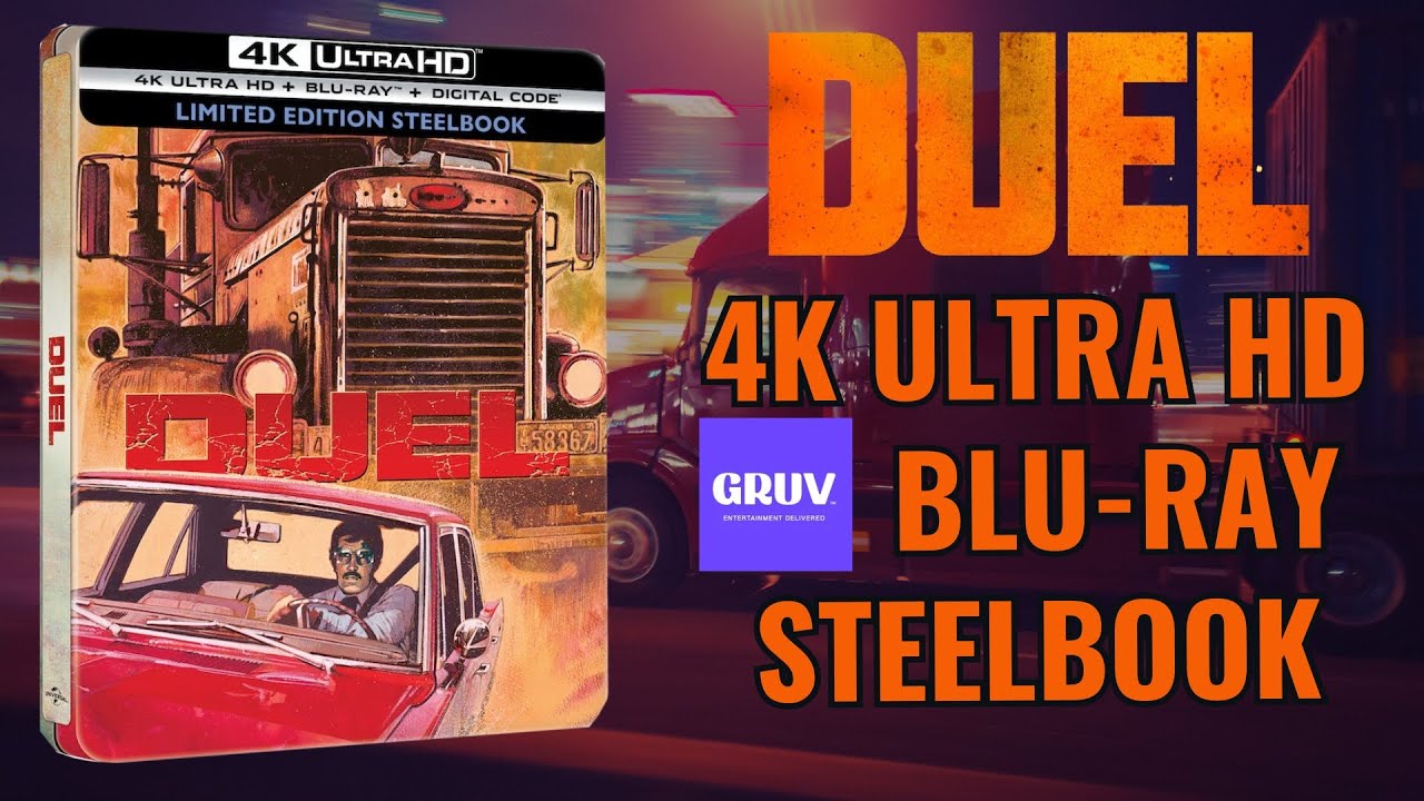 Duel Limited Edition Gruv Exclusive 4k Ultra Hd Blu Ray Steelbook