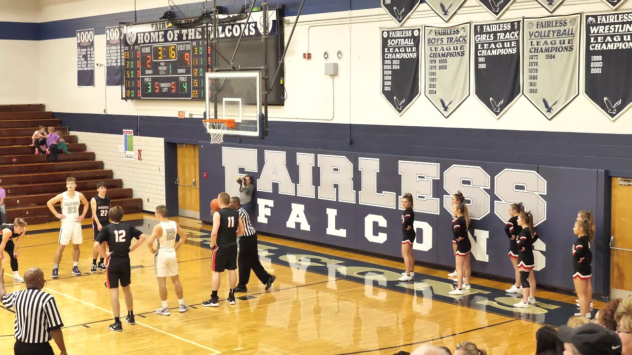 Manchester Panthers vs Fairless Falcons Varsity Basketball - 12/06/19 ...