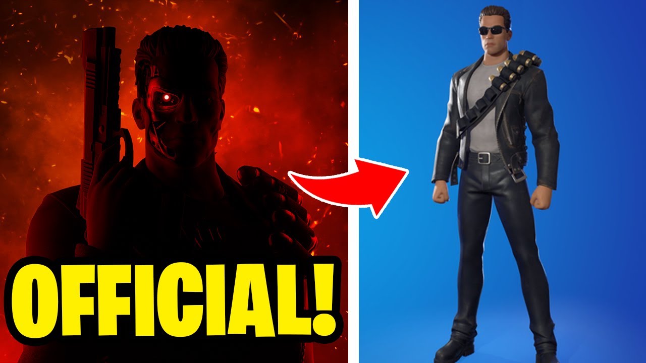TERMINATOR SKIN RELEASE DATE in Fortnite Item Shop! - YouTube