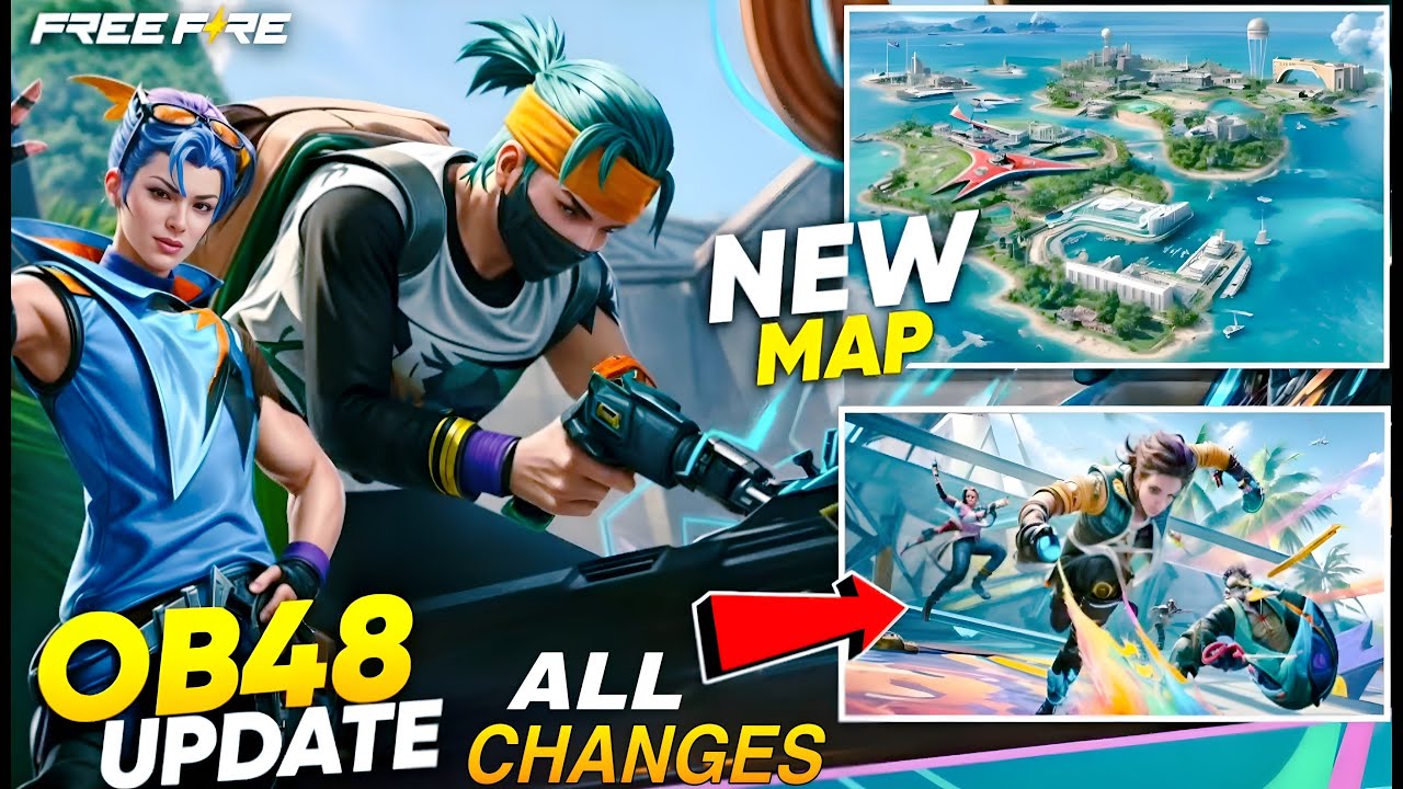 OB48 UPDATE FREE FIRE | OB48 UPDATE ALL CHANGES | FREE FIRE NEW EVENT ...