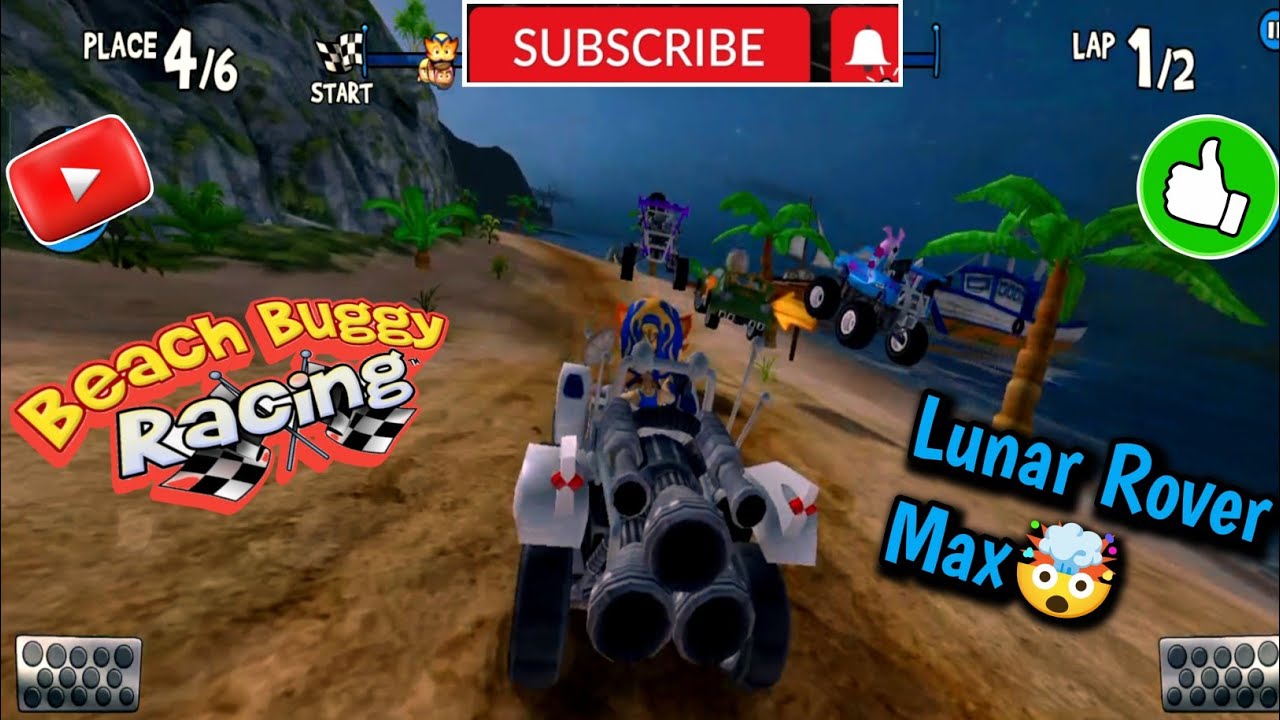 Outer Limit Last Car Standing Gameplay🕹️ Beach Buggy Racing 🐎 BB Racing ...