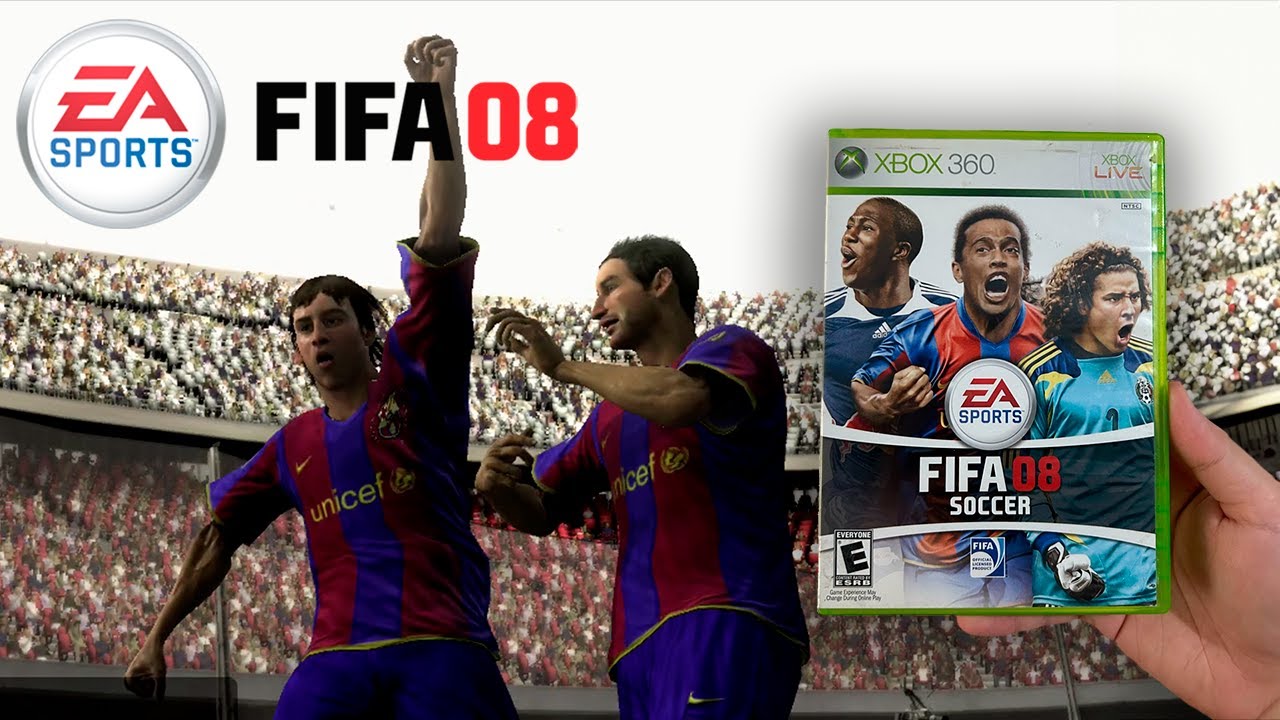 FIFA 08 (XBOX 360) - Conferindo o Game! Barcelona vs Juventus! [PT-BR ...