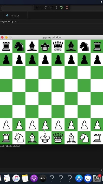 Building Chess & Tic Tac Toe Game with Pygame #udemy #pygame #chess - YouTube