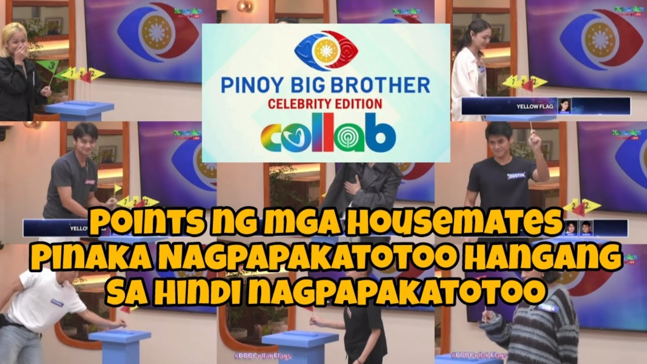 PBB Celebrity Collab Edition: Points ng Housemates sa Nagpapakatotoo ...