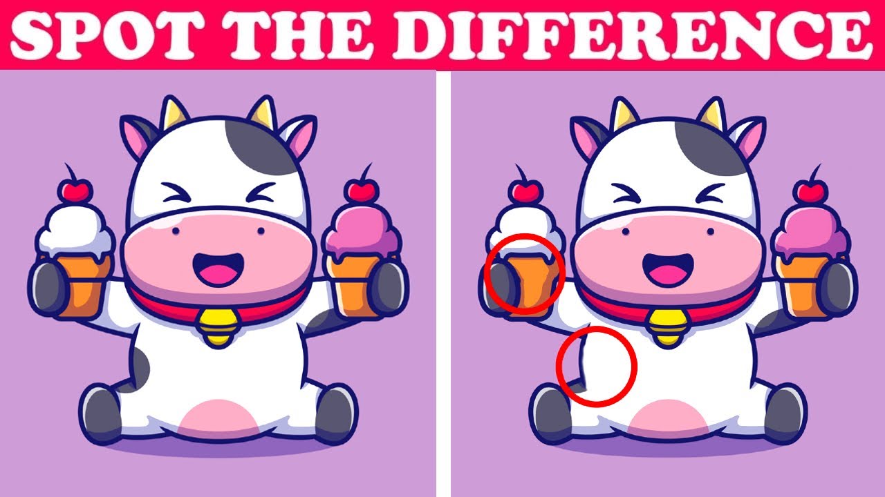 Spot The Difference Cartoon
