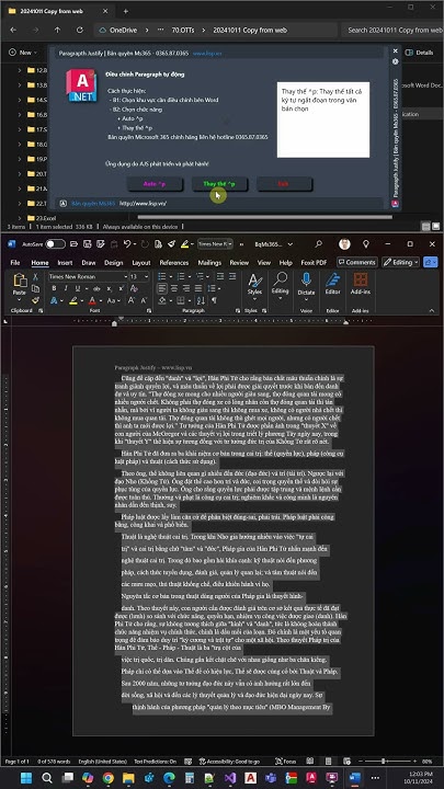 Thay thế ký tự xuống dòng | Thay thế ký tự ngắt đoạn ^p trong Word | AutoLISP Reviewer - YouTube