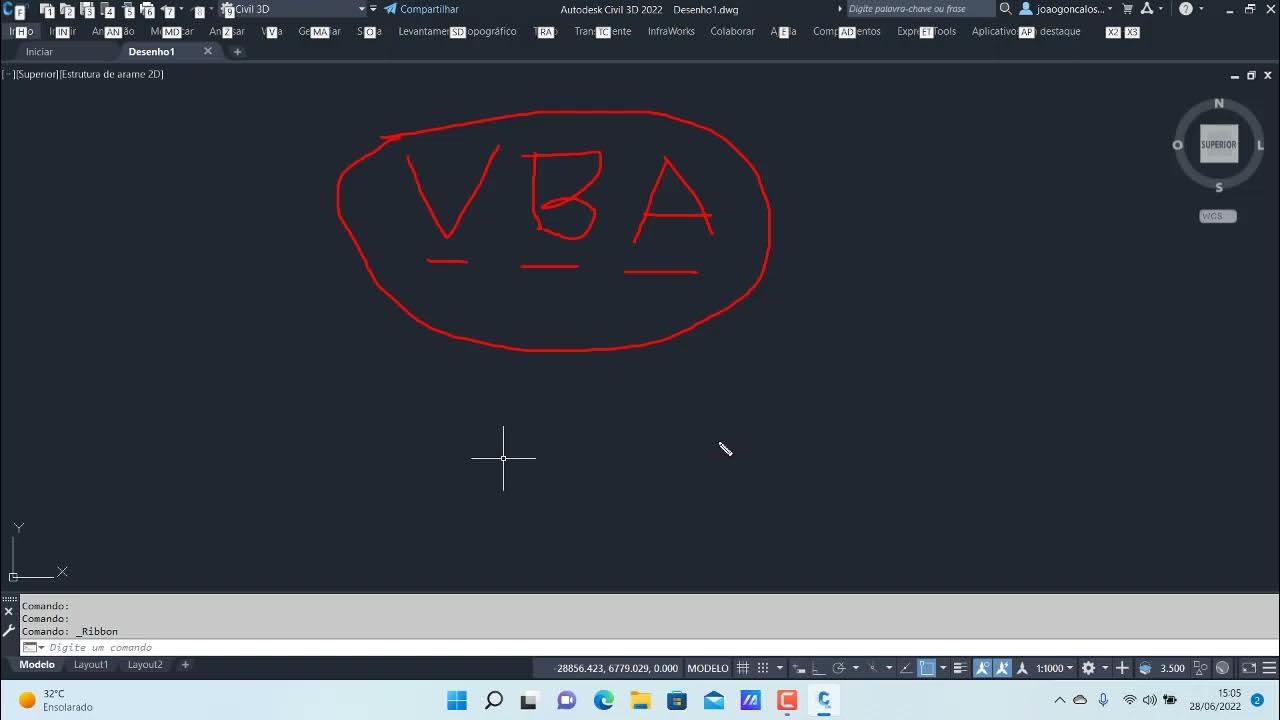 CURSO COMPLETO DE VBA PARA AUTOCAD E AUTOCAD CIVIL ACESSAR O VBA - YouTube