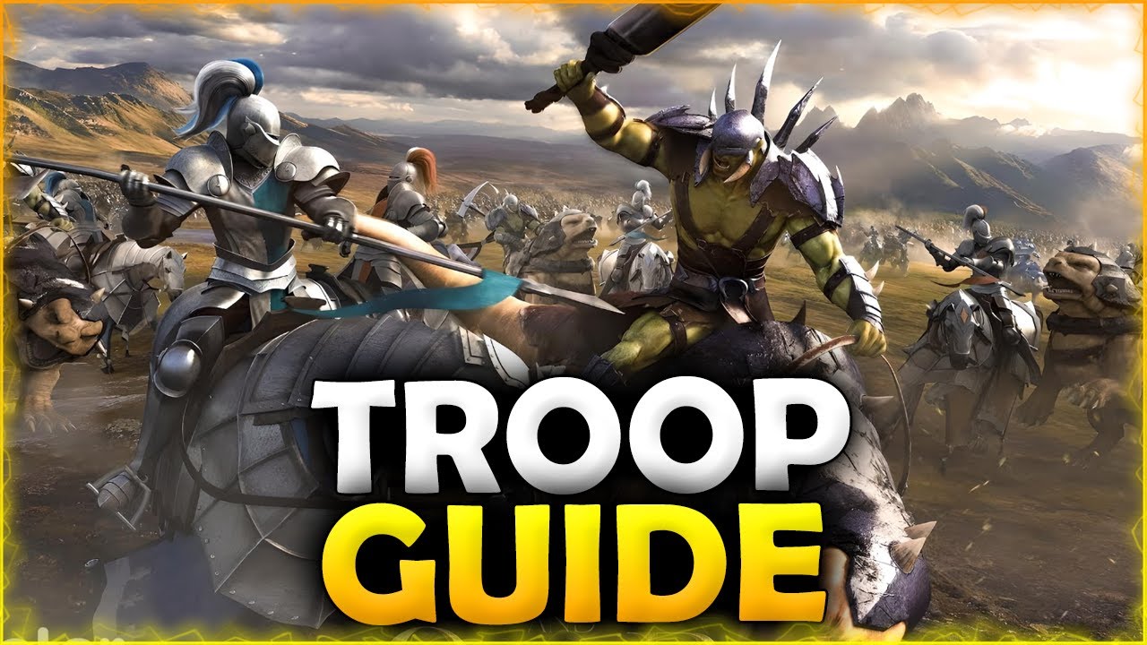 Troop Tier Importance and Formation Guide - War and Order - YouTube
