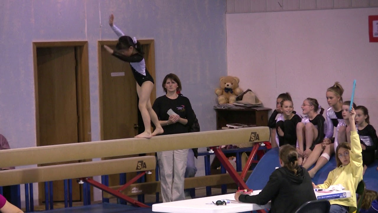 Elena Deets - WI Rapids Meet, Beam - YouTube