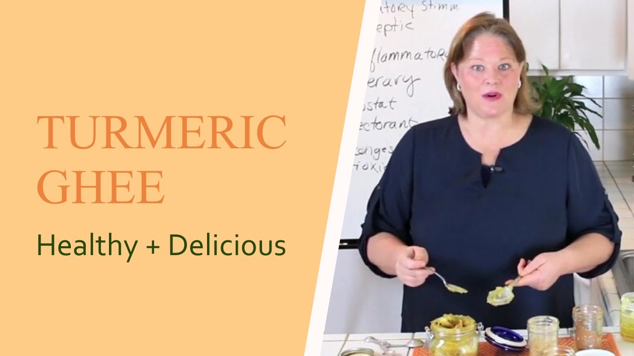 Turmeric Ghee Recipe | Healthy + Delicious - YouTube