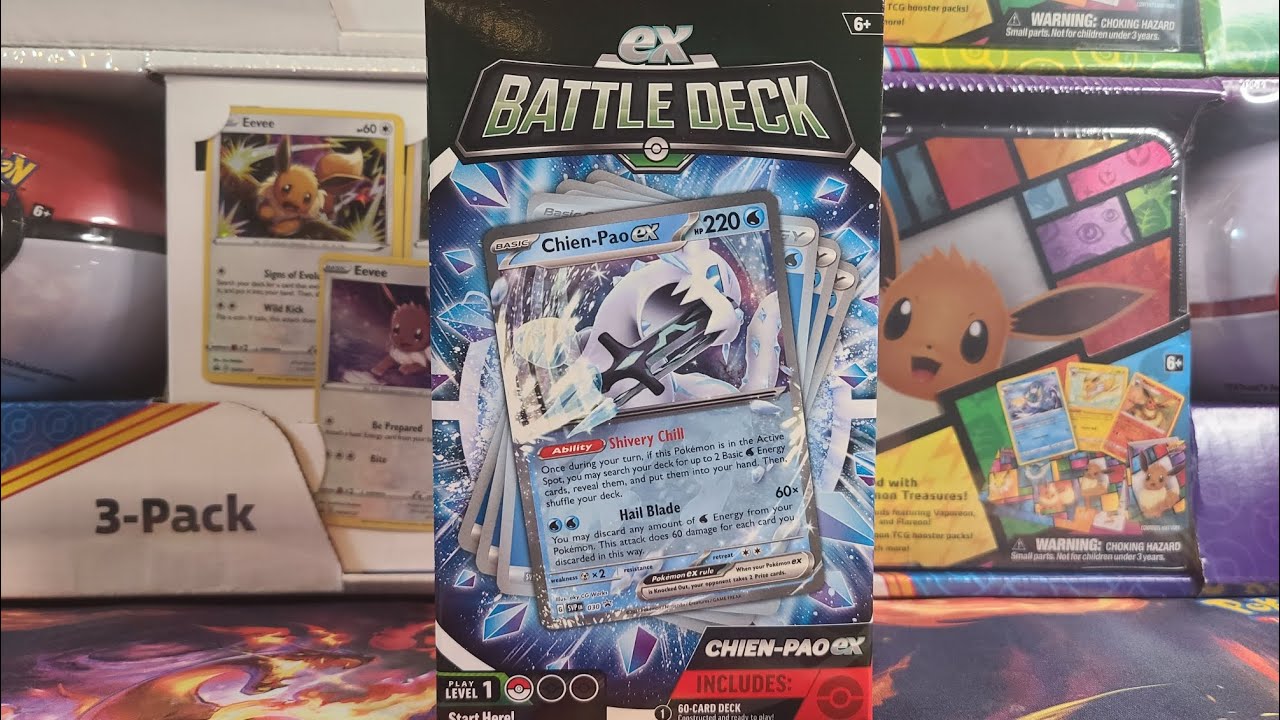 Chien-Pao ex Battle Deck Unboxing - YouTube
