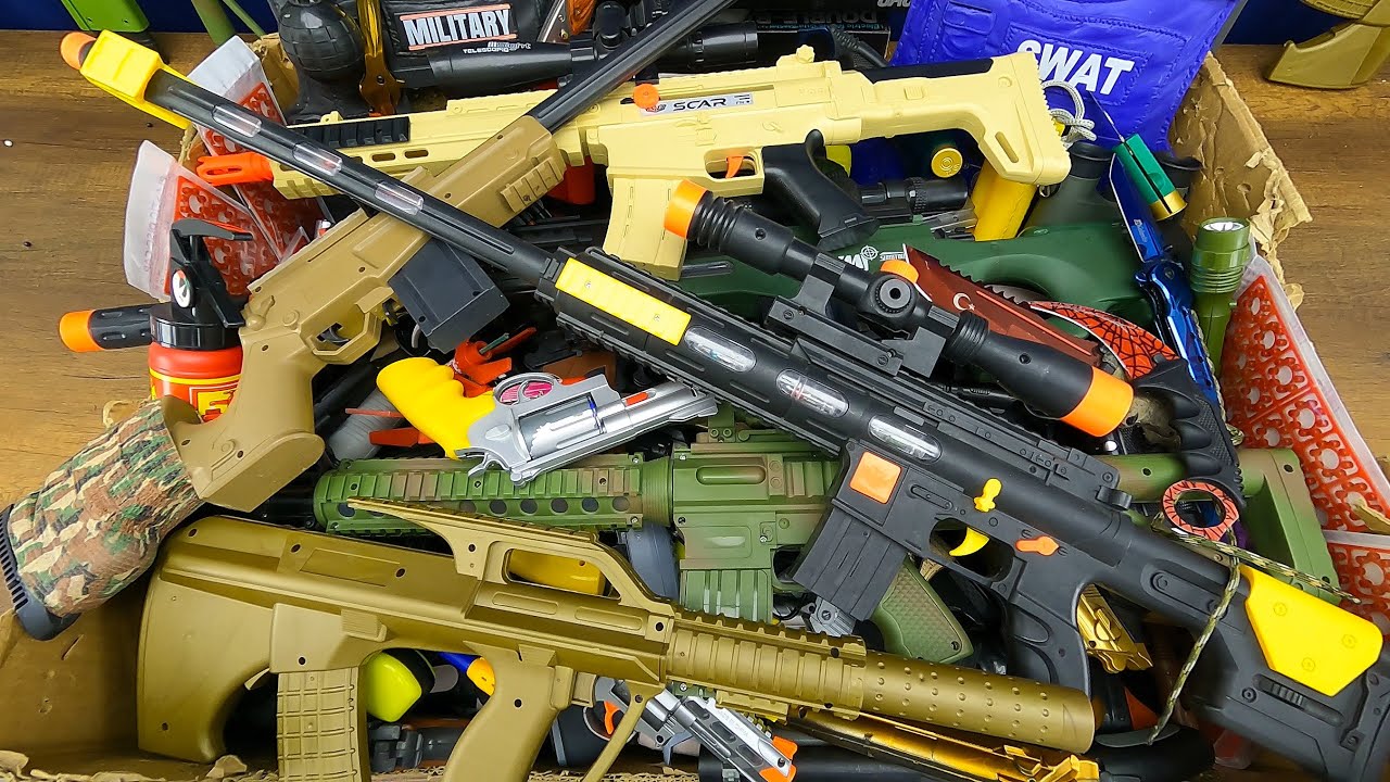 Military Weapons, Special Forces Armory, Giant Toy Gun Collection ...